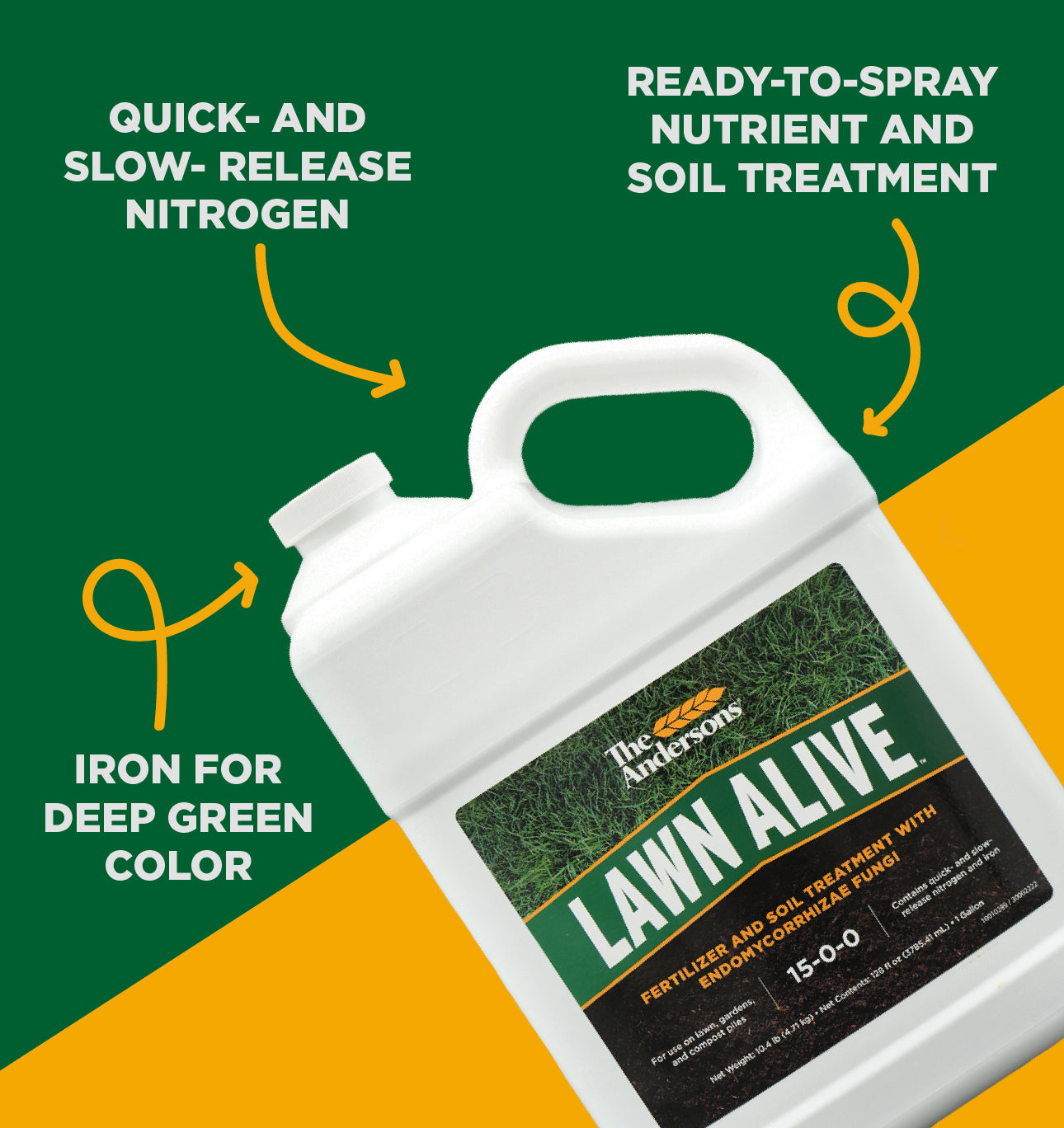 Lawn Alive™ 15-0-0 – The Andersons Lawn